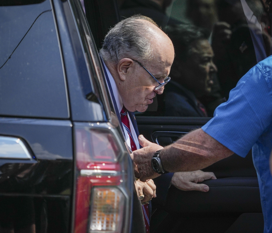 Rudy Giuliani Arrested In Georgia Released On 150k Bond