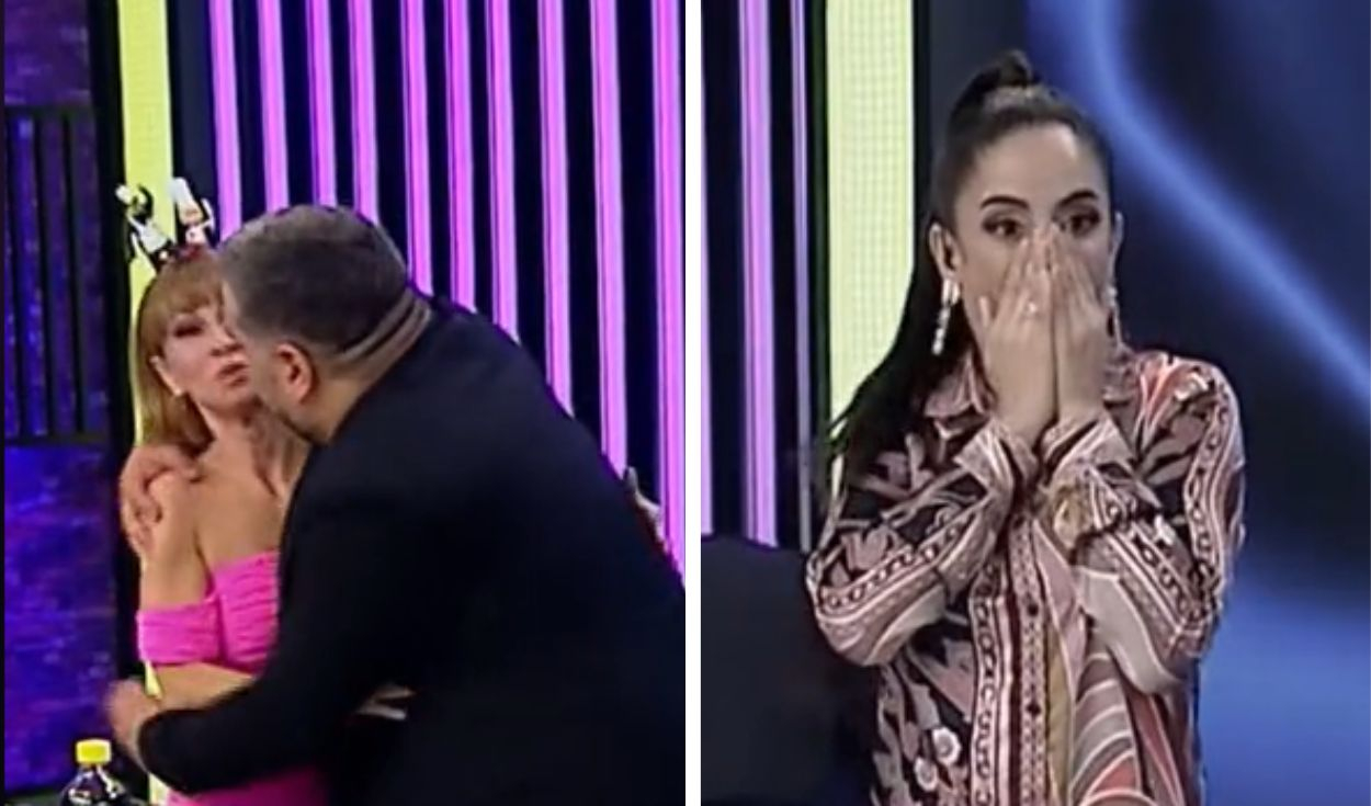 Javier Masías Roba Beso A Belén Estévez En Su Retorno A El Gran Chef