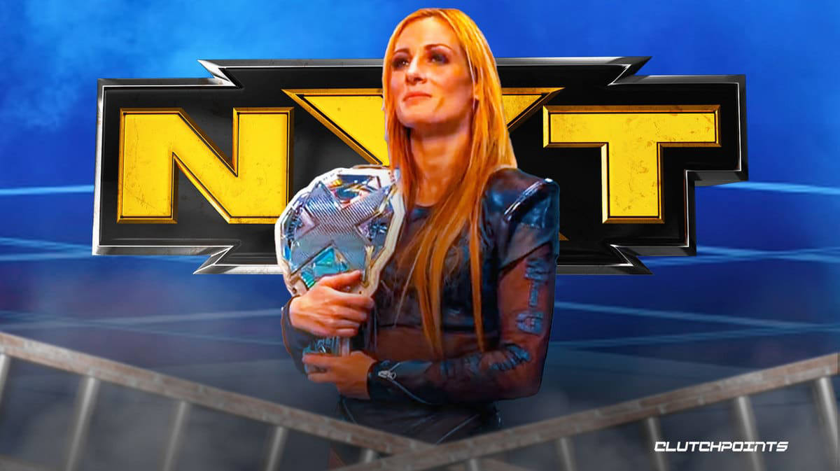 ‘the Grand Slam Man Becky Lynch Celebrates Her Nxt Womens