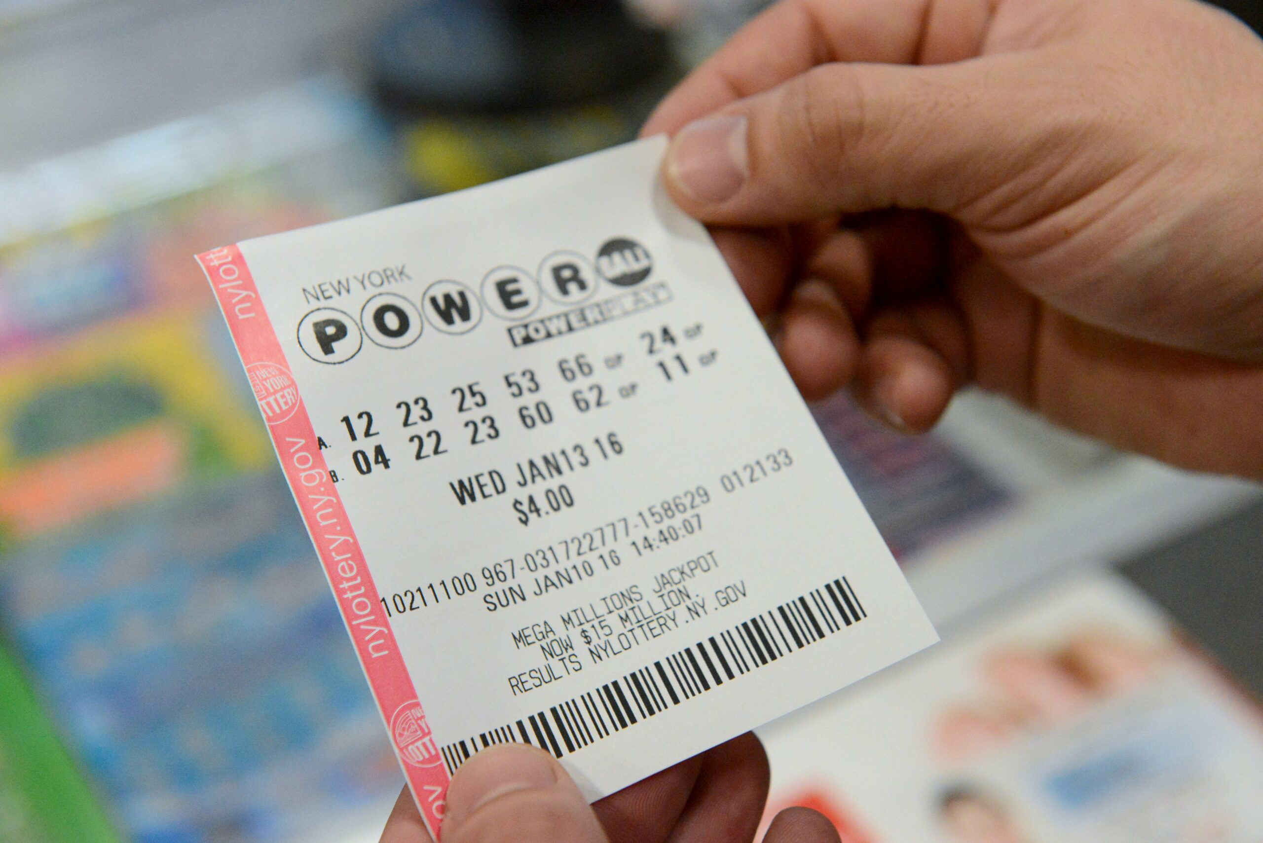 Winning Powerball Lottery Ticket Sold In New Jersey