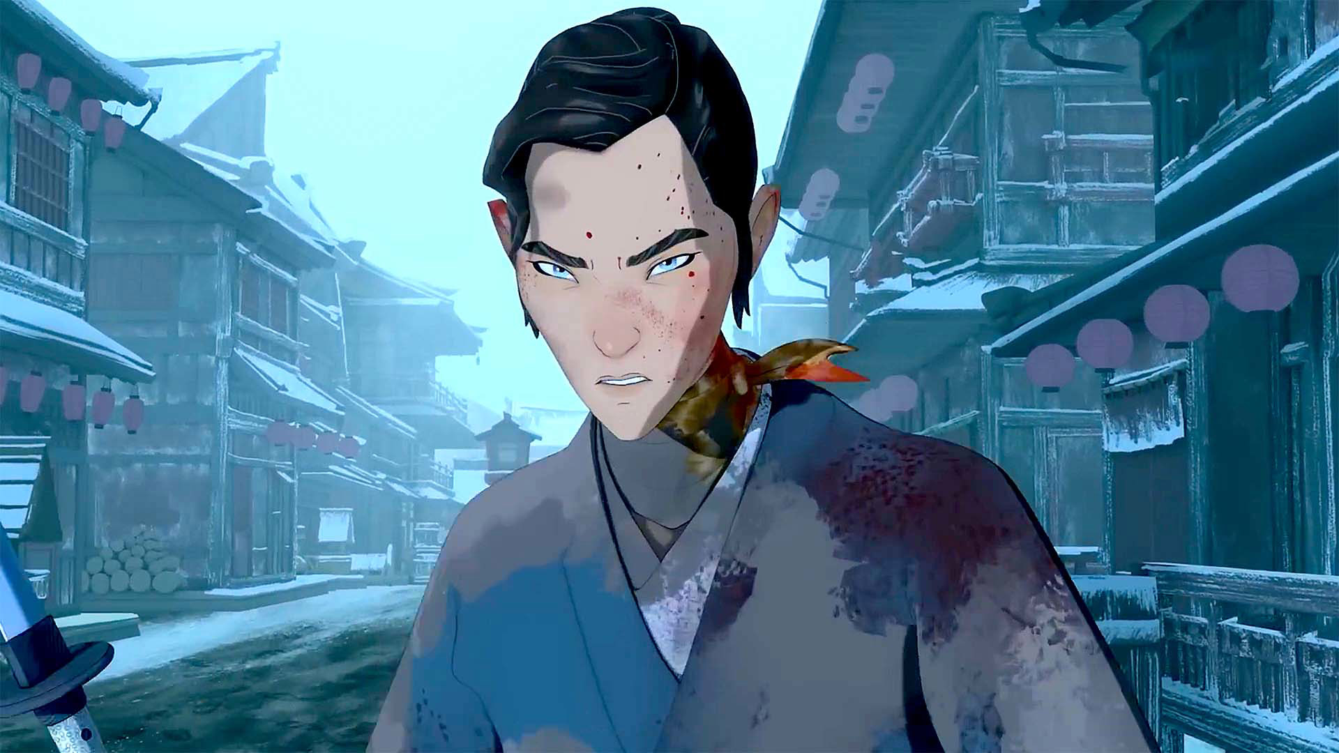 First Look At Netflixs Blue Eye Samurai With Maya Erskine