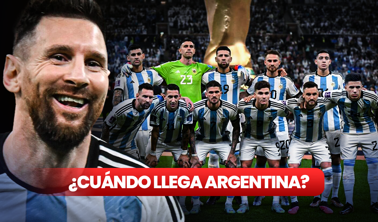 Lionel Messi Llega A Perú Fecha Hora Del Arribo Y Dónde Se Hospedará