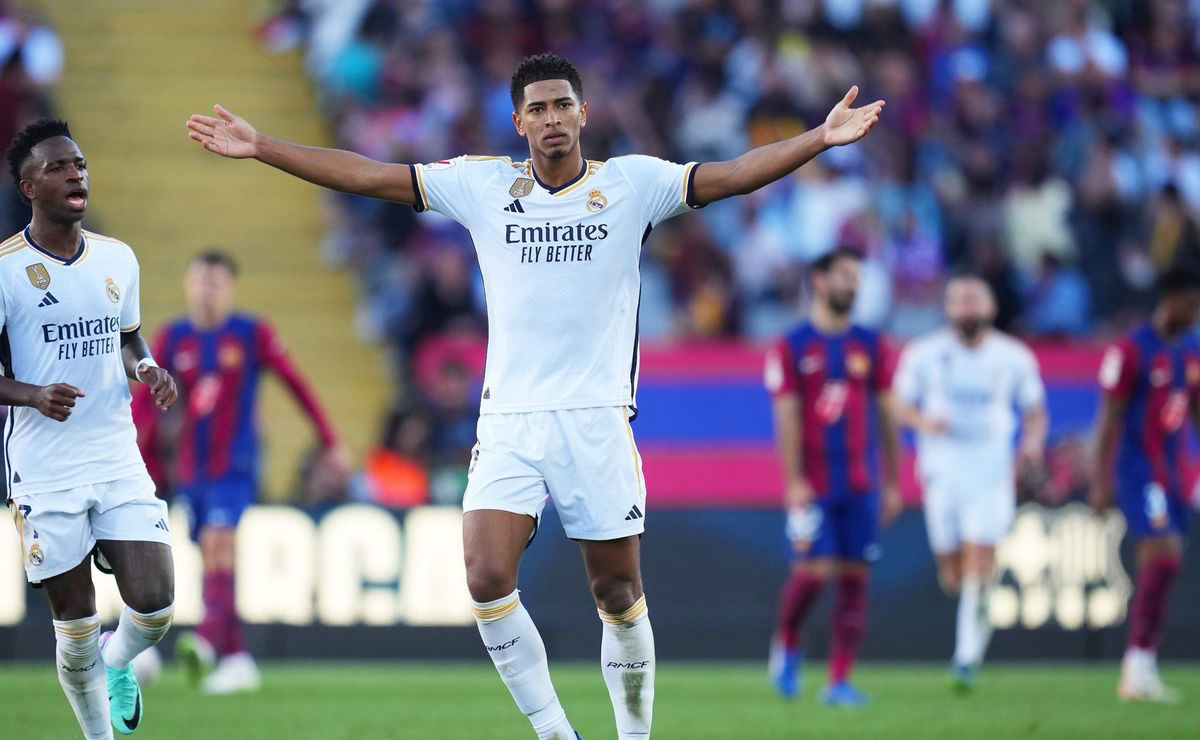 Barcelona Vs Real Madrid Jude Bellingham Salvó El Clásico Español Con