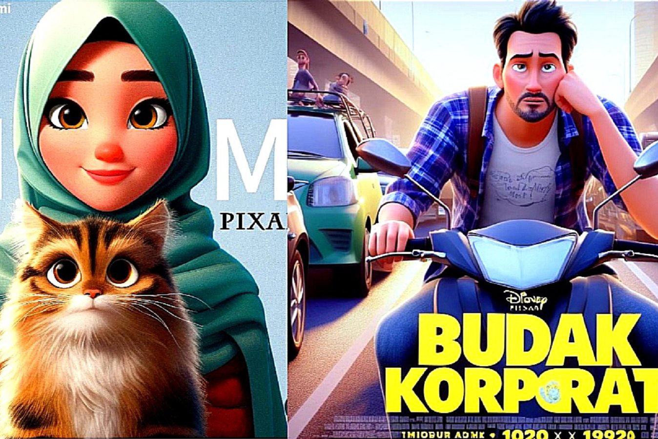 Viral Di Media Sosial Ini Cara Buat Poster Disney Pixar