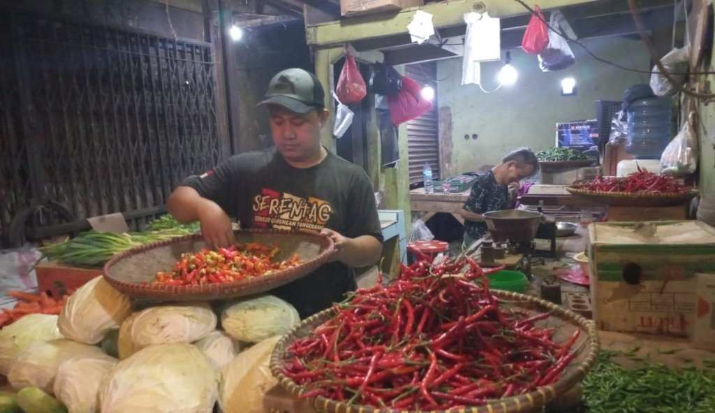 Masih Mahal Harga Cabai Rawit Merah Di Tangsel Rp120 Ribu Per Kg