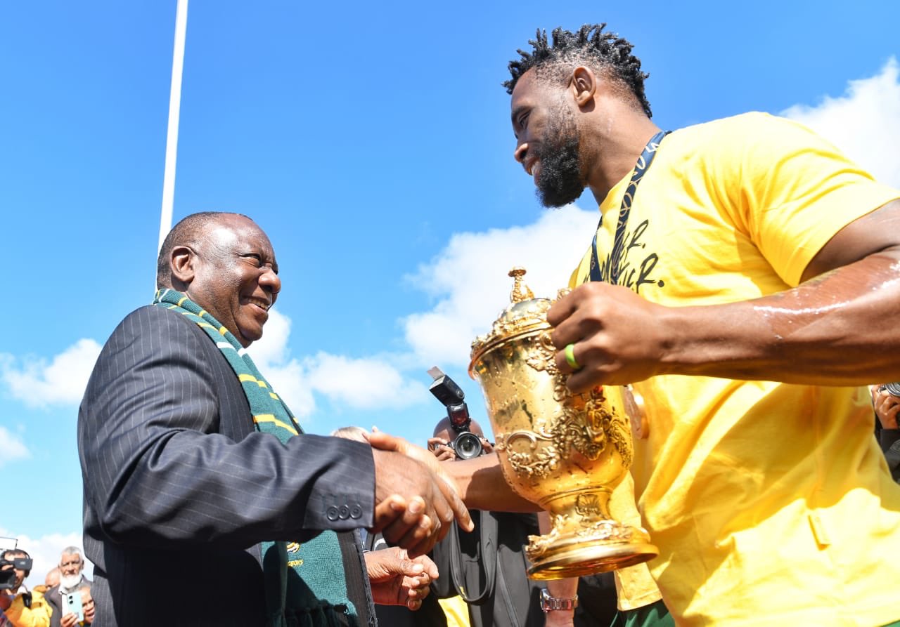 Boks Celebration You Have Made Us Proud Says Ramaphosa