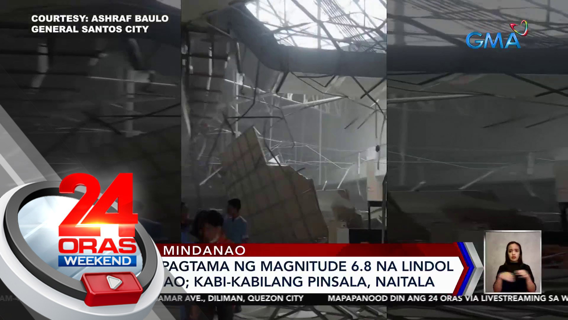 7 Patay Sa Pagtama Ng Magnitude 68 Na Lindol Sa Mindanao Kabi