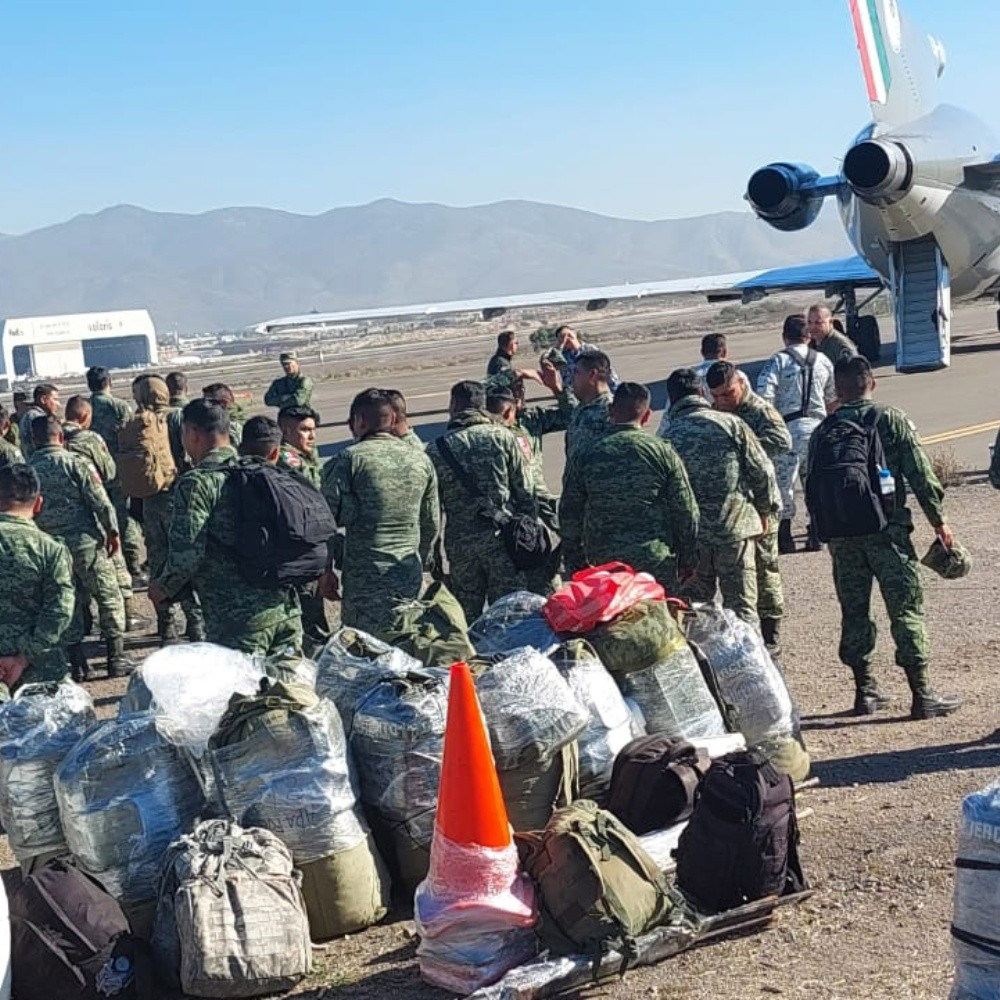 Arriban Aproximado 150 Elementos Del Ejército Mexicano A Tijuana