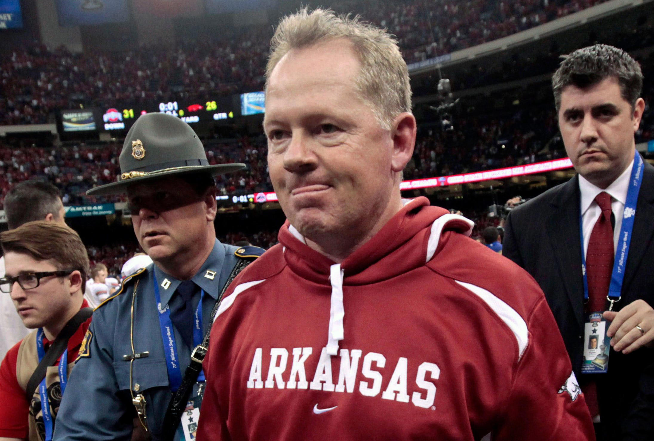 Former Missouri State Coach Bobby Petrino Returning To Arkansas As