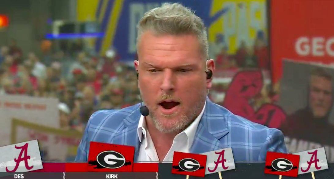 Pat Mcafee Trolls Georgia Fans With Alabama Pick On ‘college Gameday