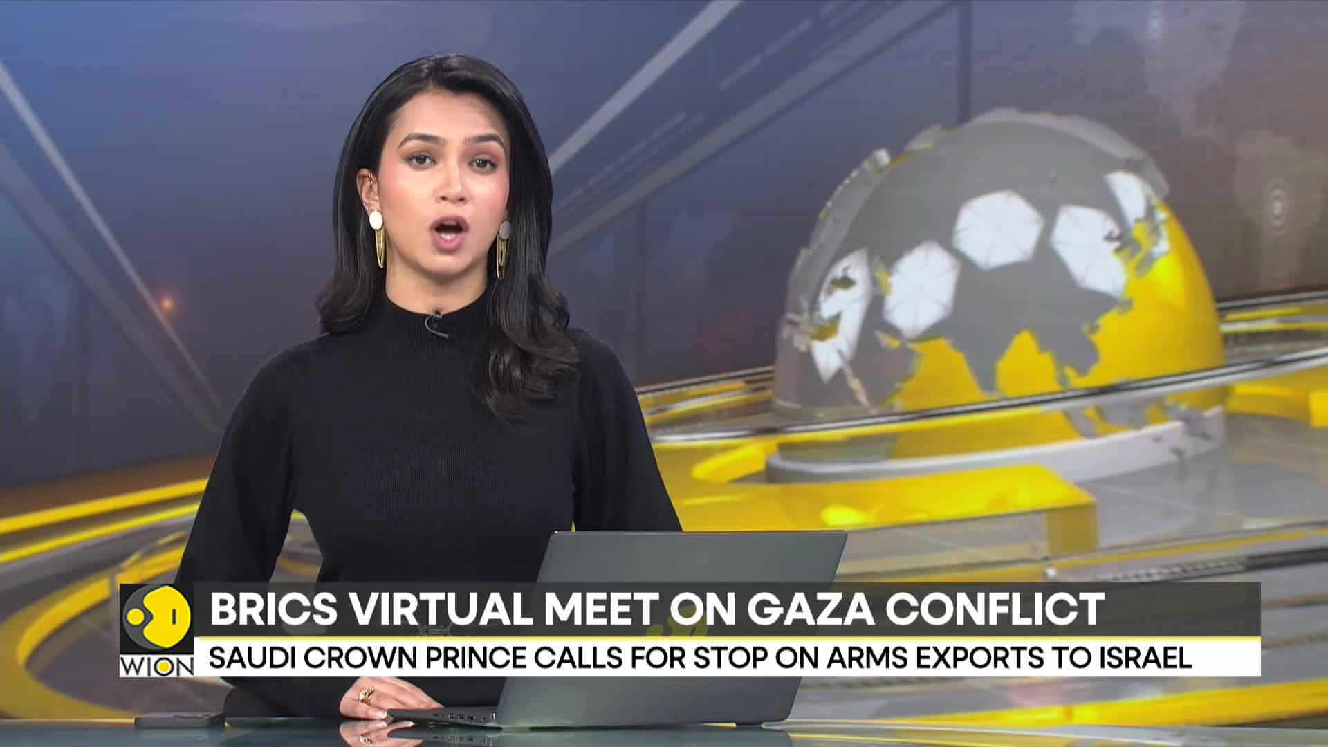 Saudi Crown Prince Calls On All Countries To Stop Arms Exports To Israel