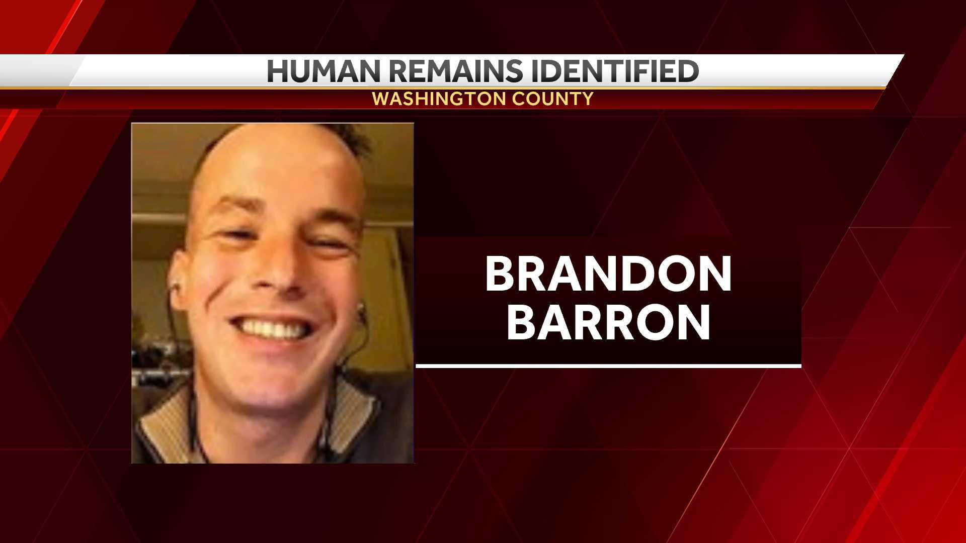 Human Remains Found In Washington County Identified