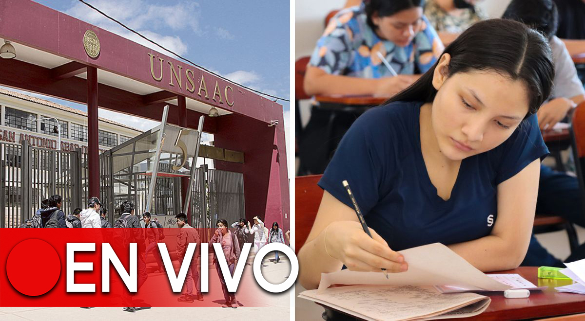 Resultados Examen De Admisión Unsaac 2024 Revisa AquÍ La Relación De