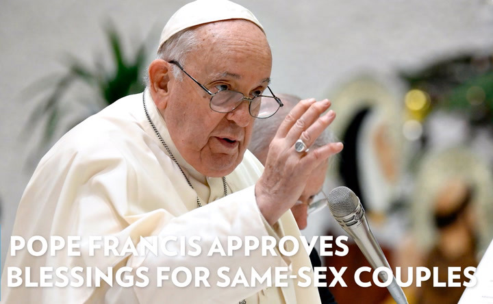 Pope Francis Approves Blessings For Same Sex Couples In Historic