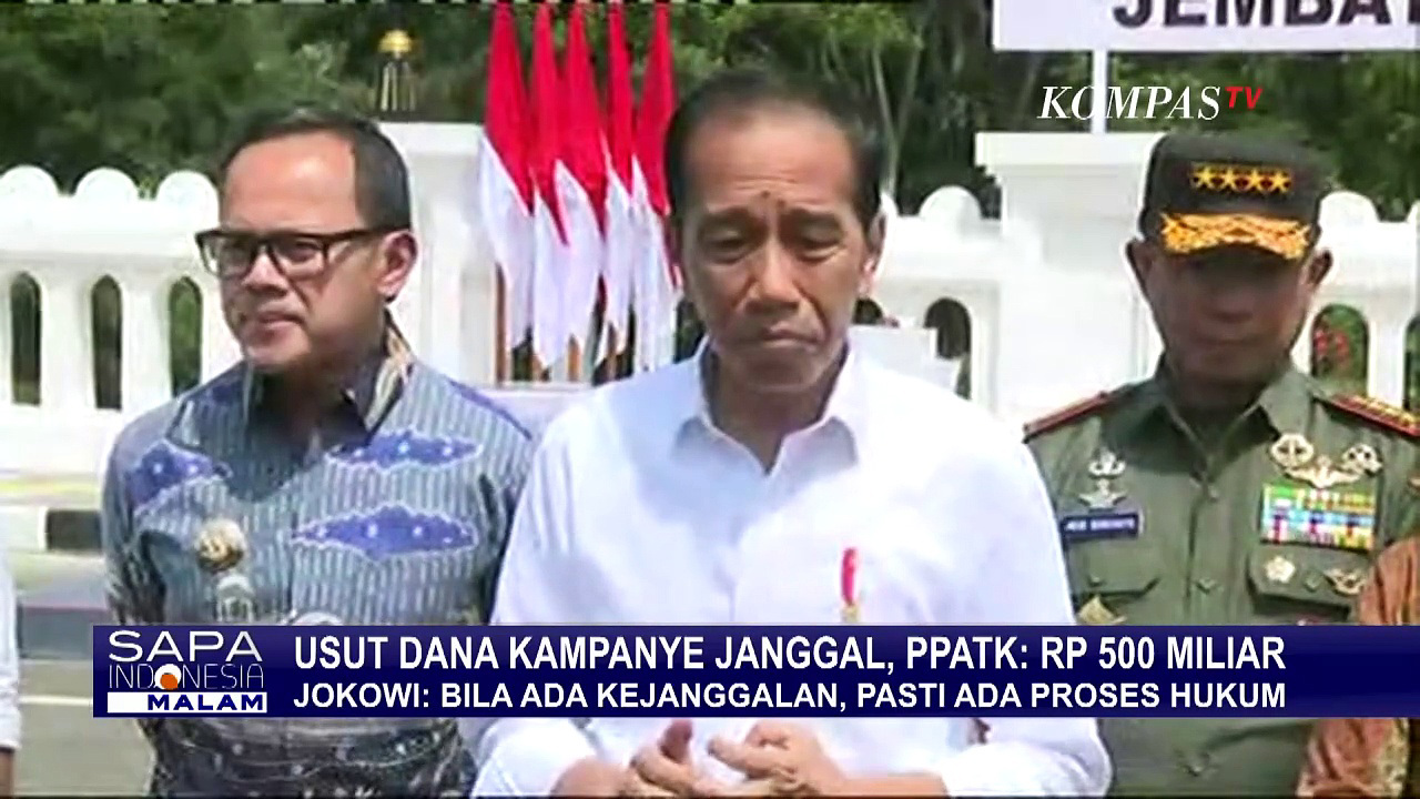 Ppatk Temukan Transaksi Janggal Dana Kampanye Rp500 M Begini Kata Jokowi