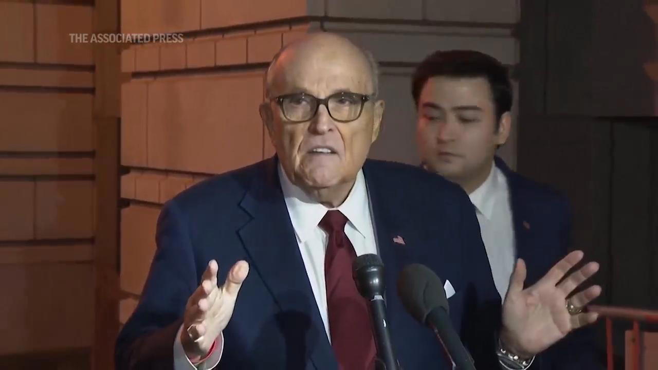 Ap Explains Rudy Giuliani Files For Bankruptcy Days After Being