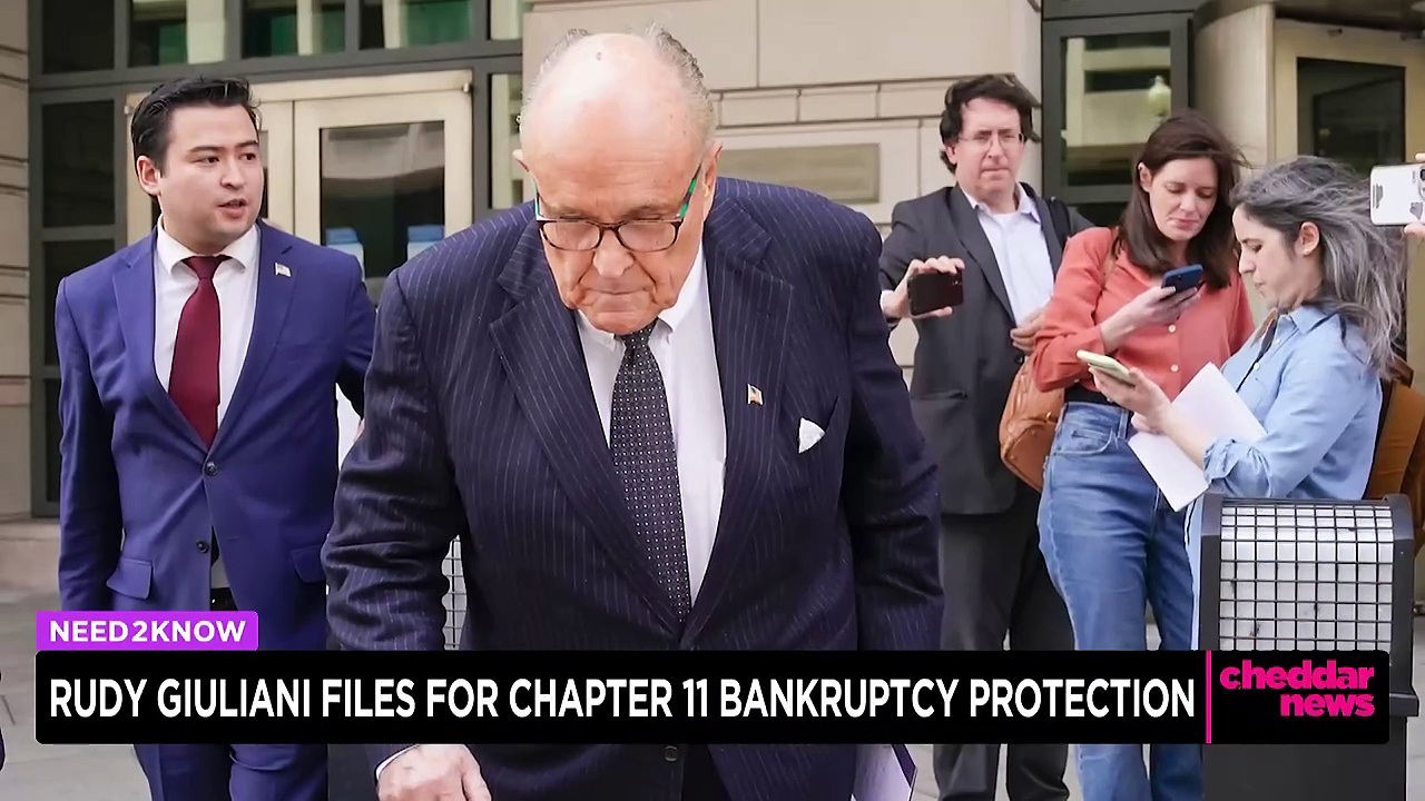 Rudy Giuliani Files For Bankruptcy Days After Being Ordered To Pay 148