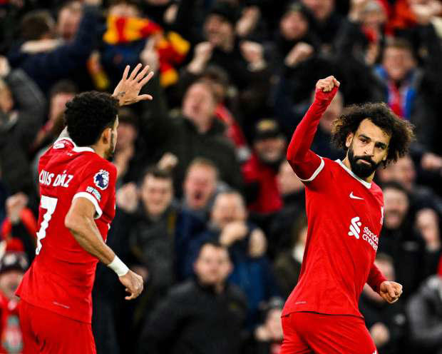 بعد هدف محمد صلاح في أرسنال جدول ترتيب هدافي الدوري الإنجليزي