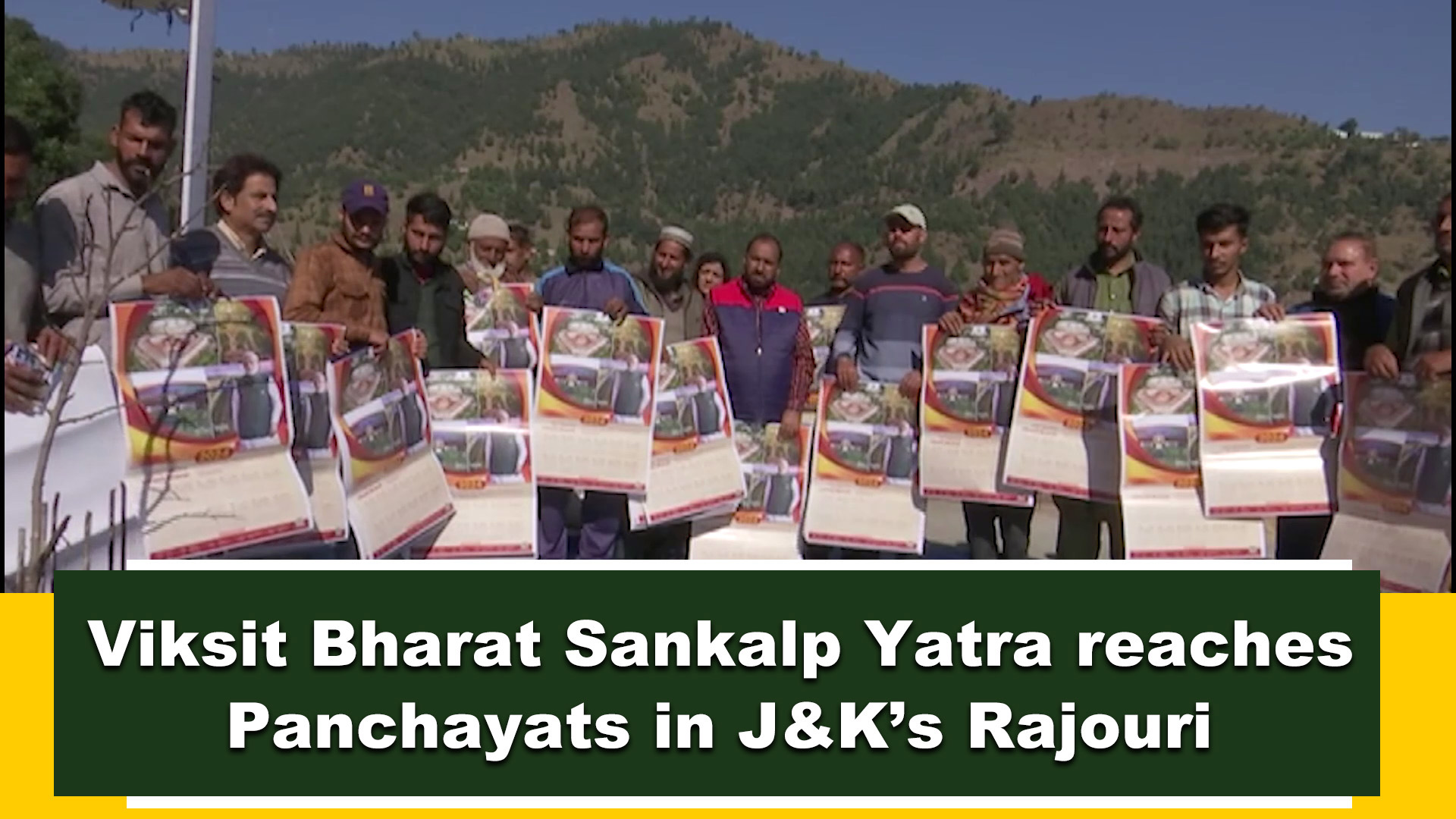 Viksit Bharat Sankalp Yatra Reaches Panchayats In Jandks Rajouri