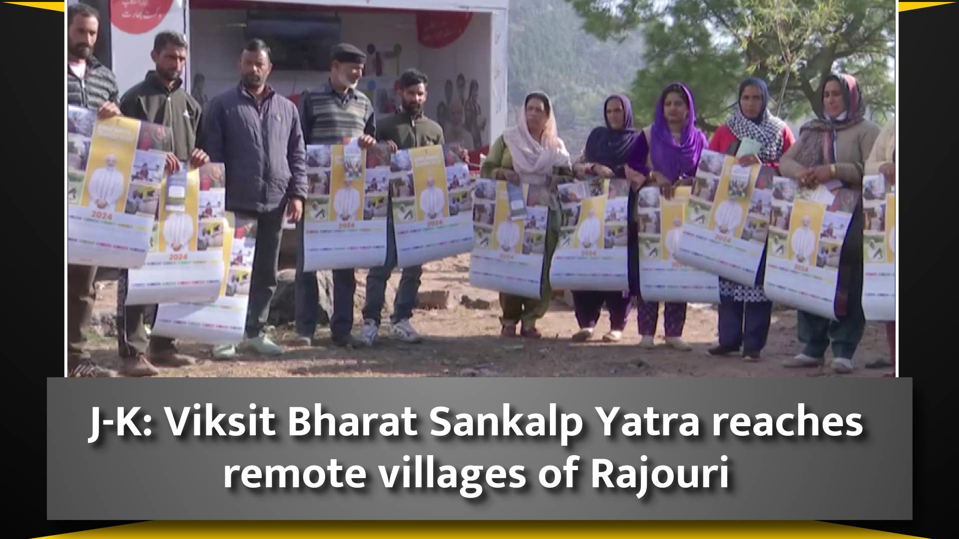 J K Viksit Bharat Sankalp Yatra Reaches Remote Villages Of Rajouri