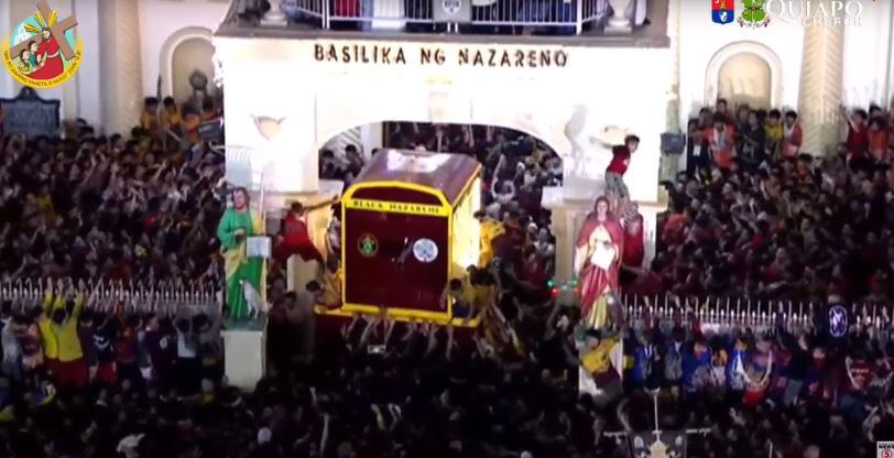 Black Nazarene Back At Quiapo Church Traslacion Took 15 Hours