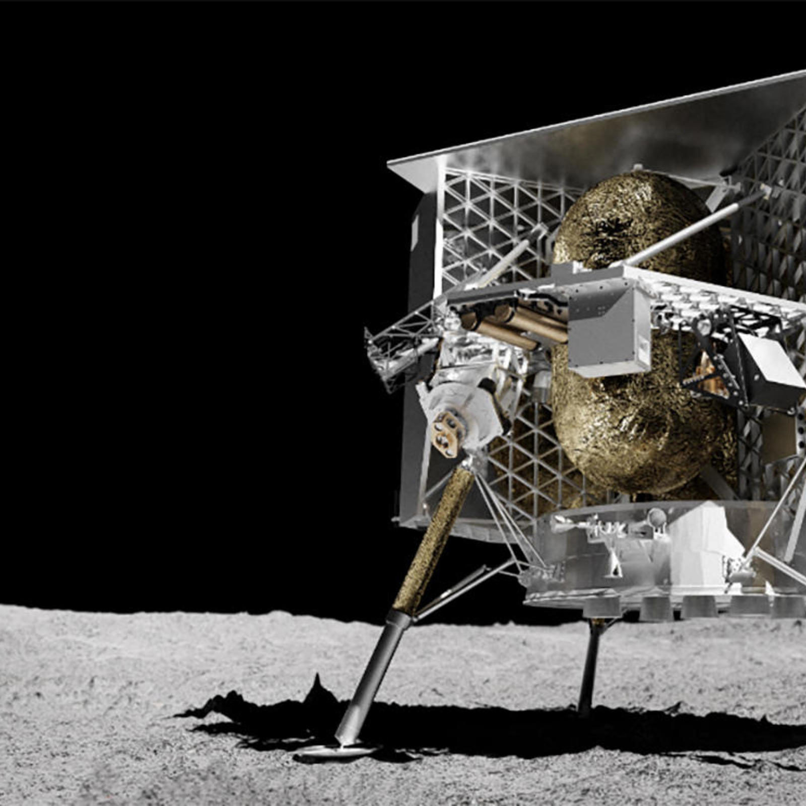 Commercial Moon Lander Suffers Potentially Crippling Anomaly