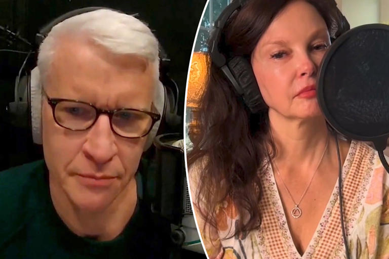 Anderson Cooper And Ashley Judd Break Down In Tears Over Loved Ones Who