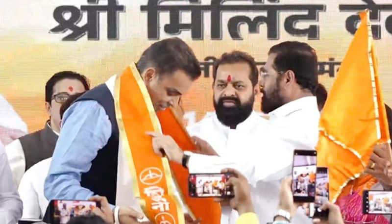 Milind Deora Joins Eknath Shinde Led Shiv Sena Hours After Quitting