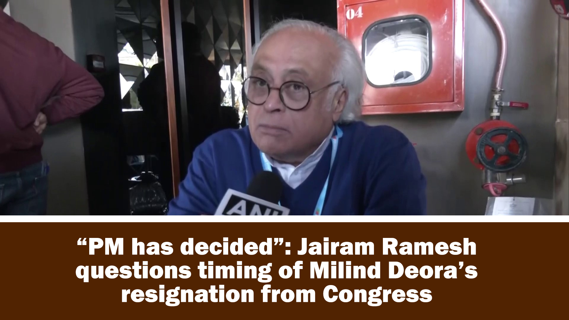 “pm Has Decided” Jairam Ramesh Questions Timing Of Milind Deoras