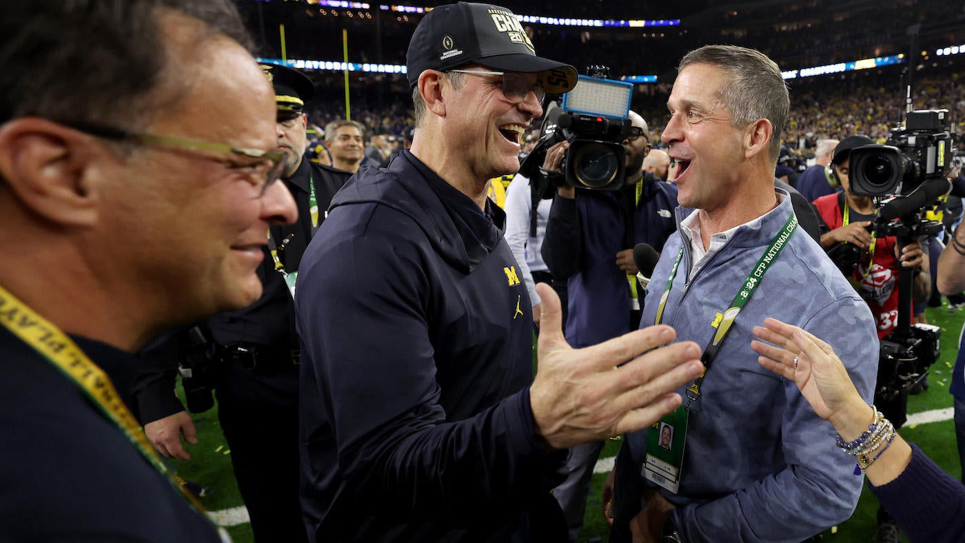 Ravens John Harbaugh Makes Playful Jab About Michigans Sign Stealing