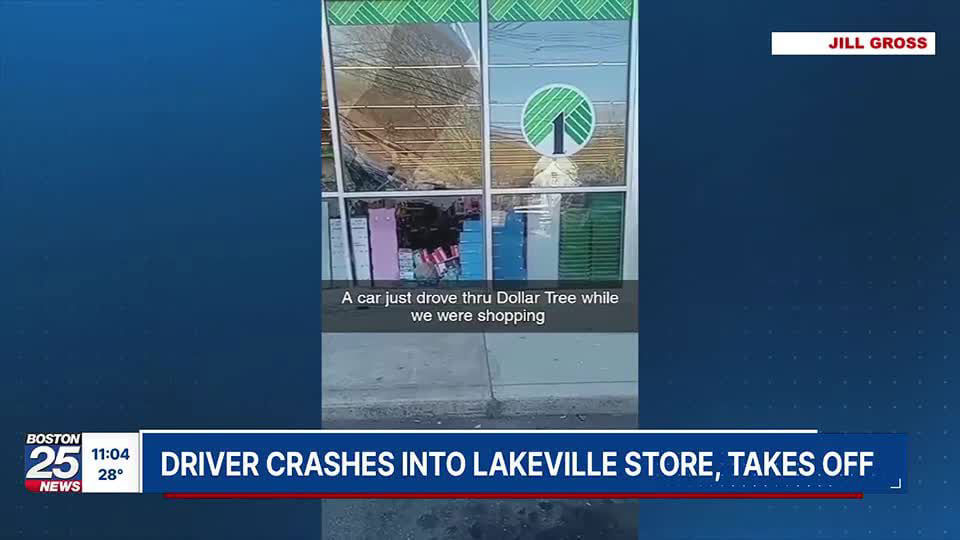 Police Investigating After Car Crashes Into Lakeville Dollar Tree Store