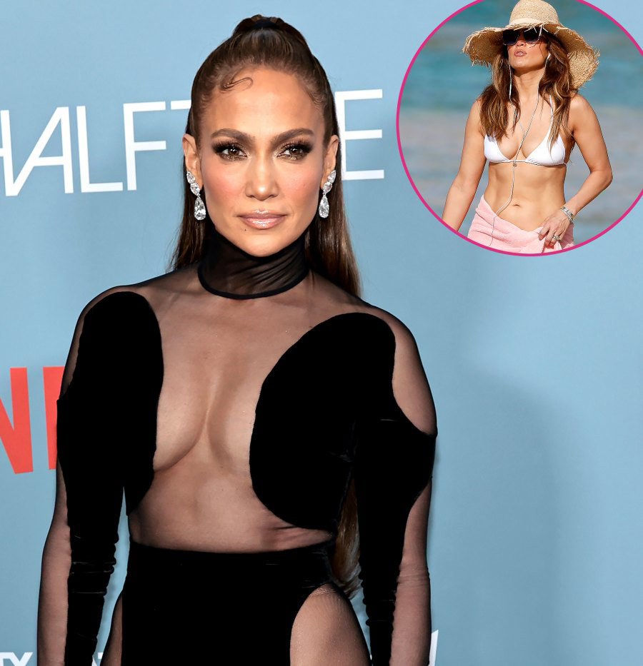 Jennifer Lopez Flaunts Her Toned Abs In A Bikini During Holiday Vacation