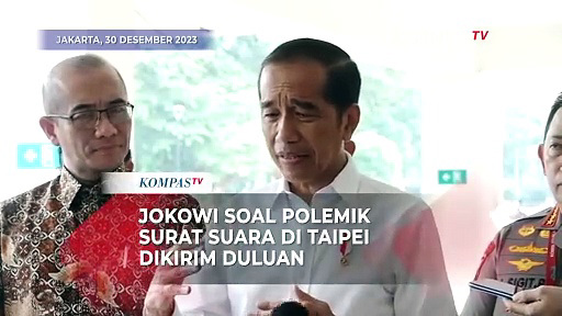 Jokowi Buka Suara Soal Polemik Surat Suara Pemilu 2024 Ke Taipei