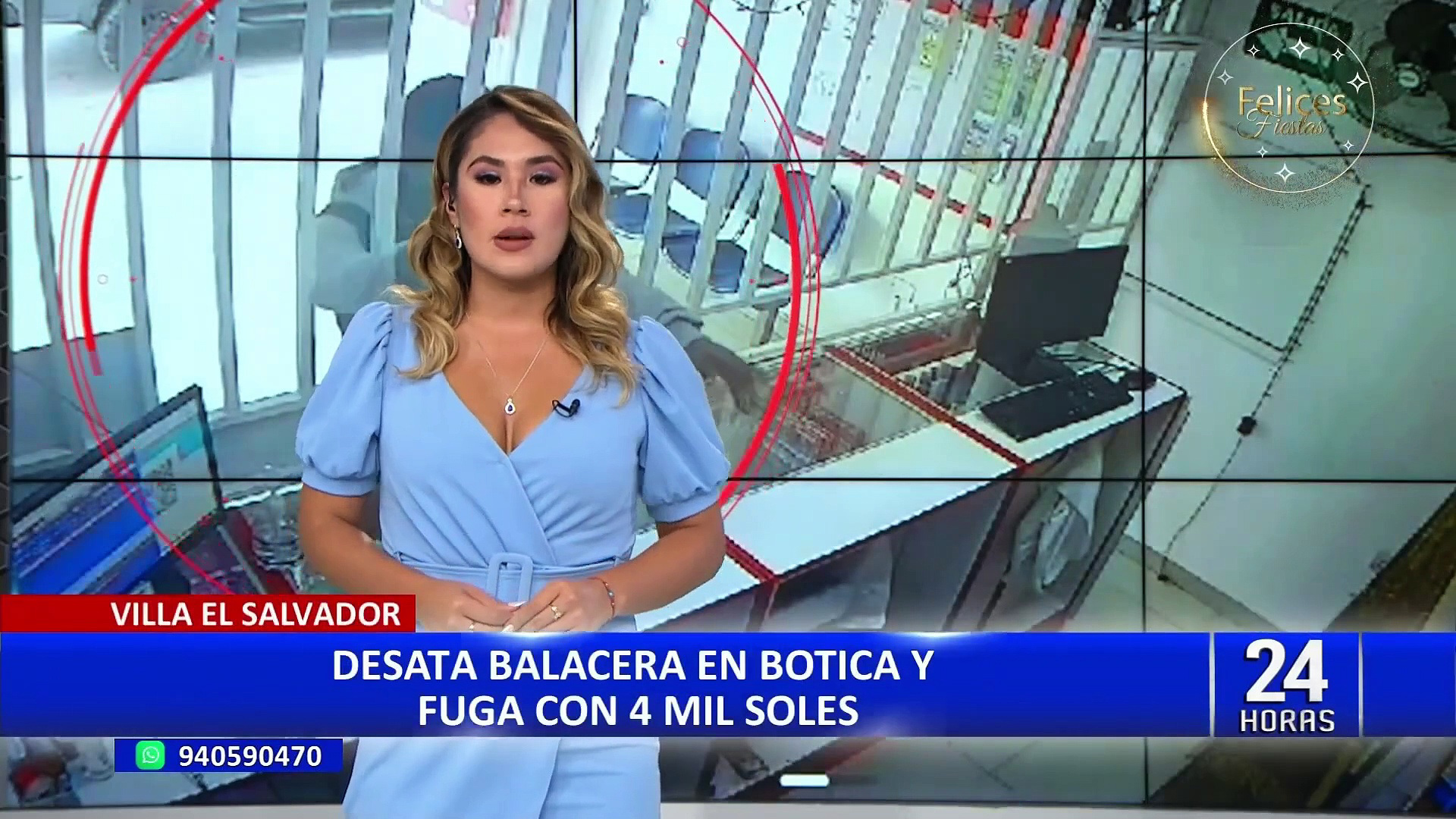 Sujeto Desata Balacera En Botica De Villa El Salvador Y Se Lleva 4 Mil