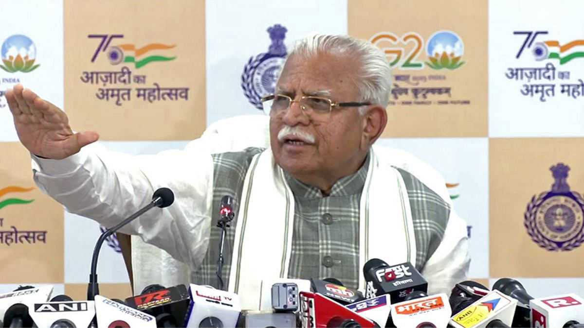 Rss Pracharak 2 Time Haryana Cm And Pm Modis Old Friend Khattar Sworn