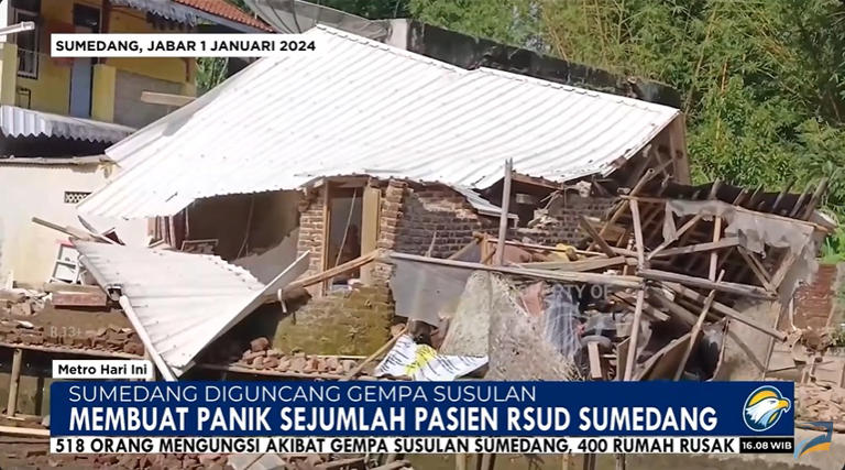 Pvmbg Gempa Susulan Di Sumedang Akibat Aktivasi Patahan Cileunyi