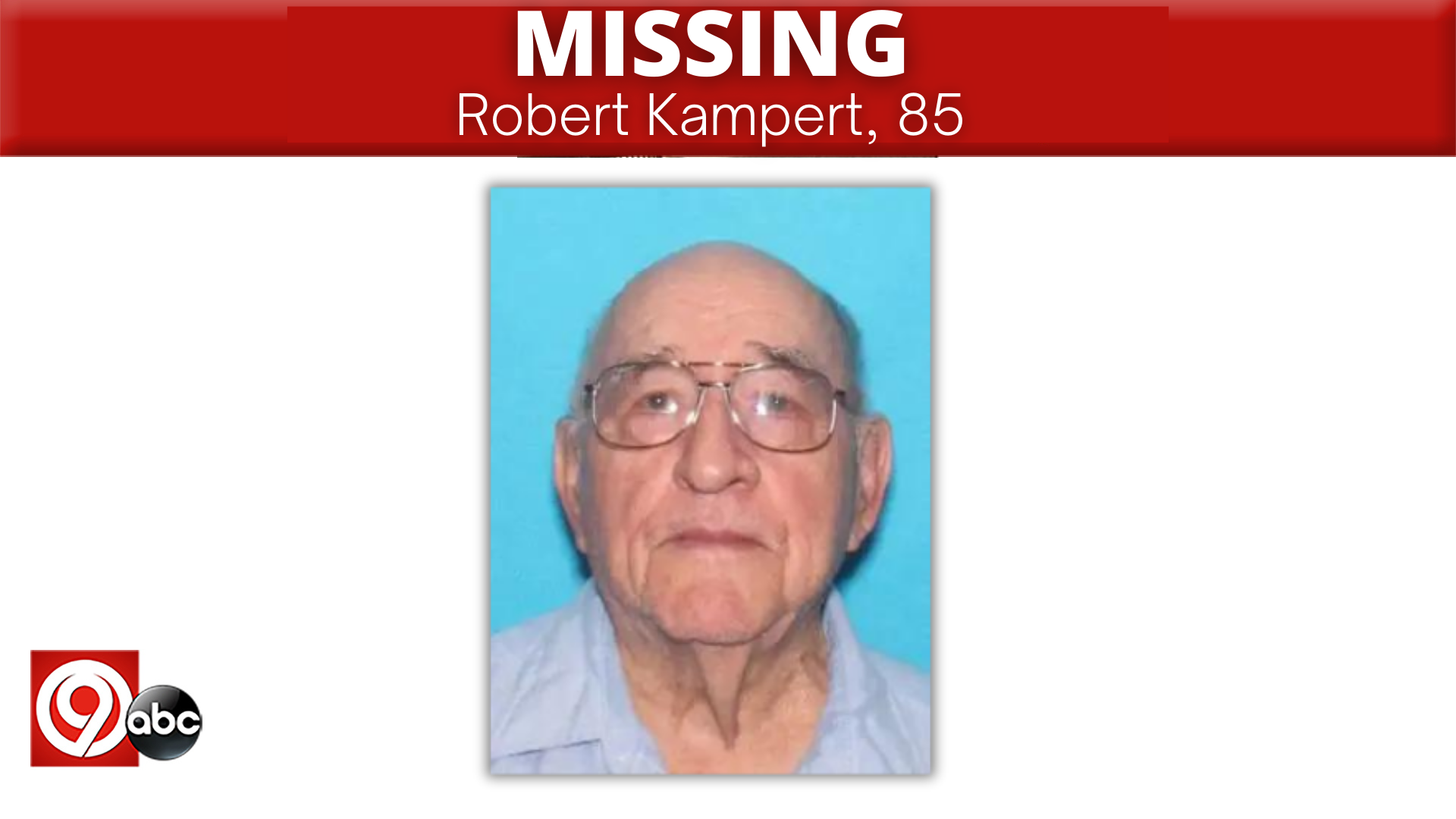 Kansas City Police Safely Locate 85 Year Old Who Went Missing On New