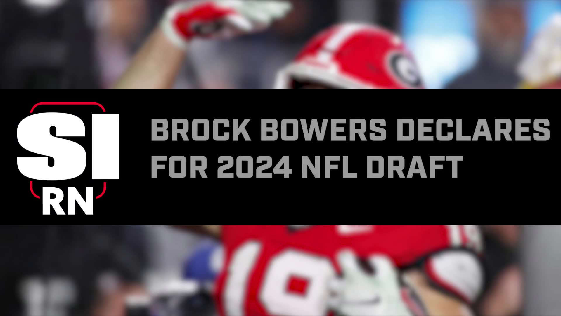 Georgia Te Brock Bowers Declares For 2024 Nfl Draft