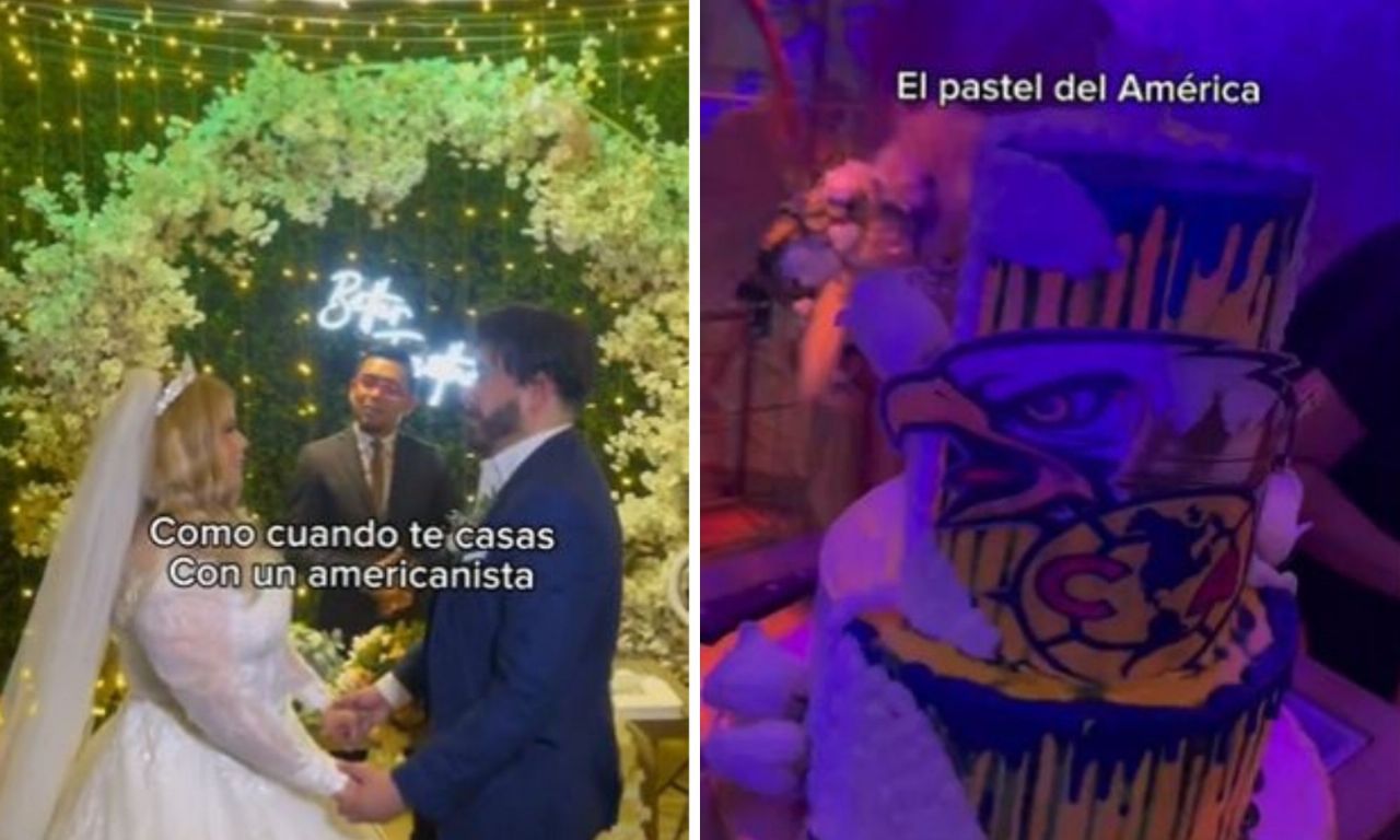 ‘Ódiame Más Critican A Novio Por Hacer Boda Con Temática Del América