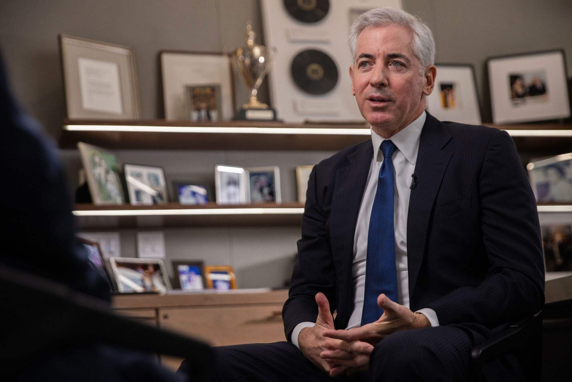 Hedge Fund Manager Bill Ackman Calls On Harvard Board To Resign After