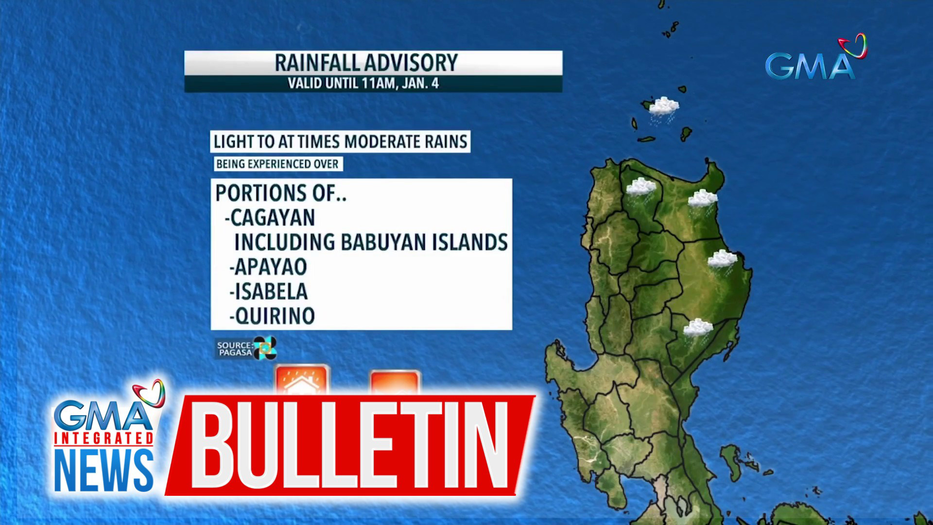 Rainfall Advisory Nakataas Ngayon Sa Ilang Bahagi Ng Luzon Gma