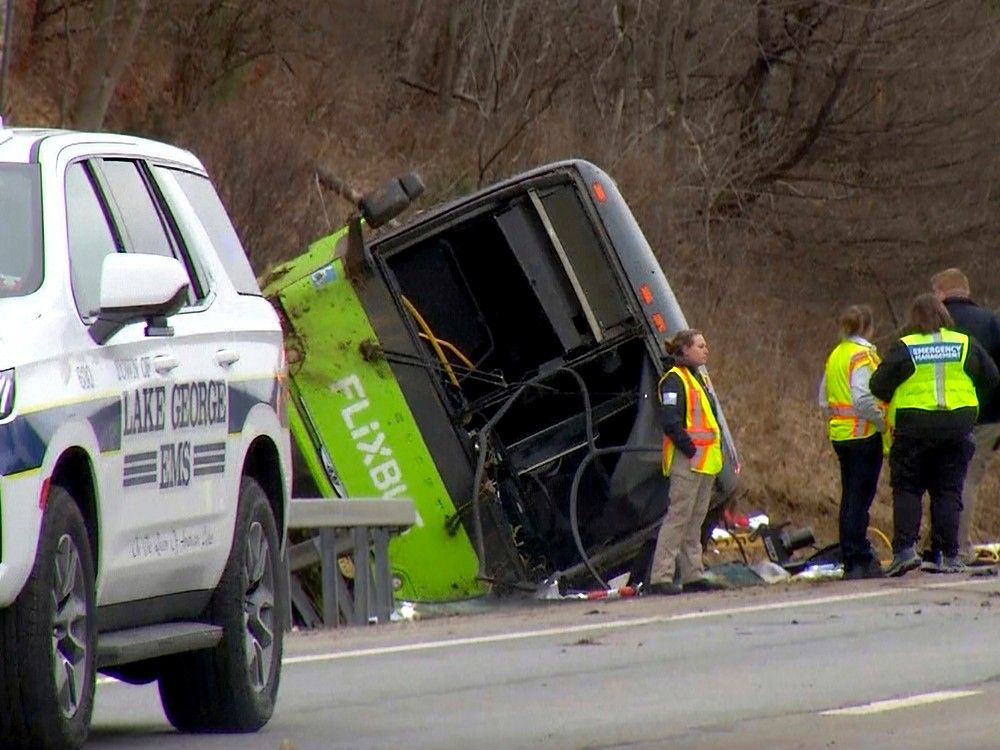 Passengers In New York Bus Crash Sue Saying Driver Fell Asleep