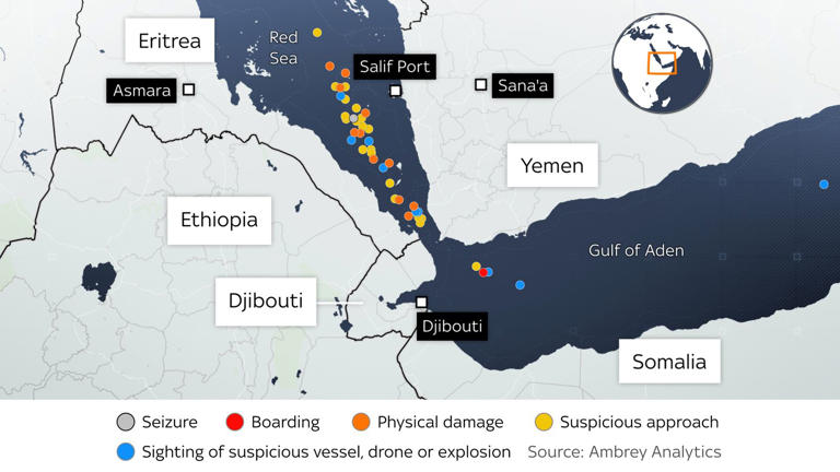 Largest Attack To Date In Red Sea Repelled By Hms Diamond And Us Warships