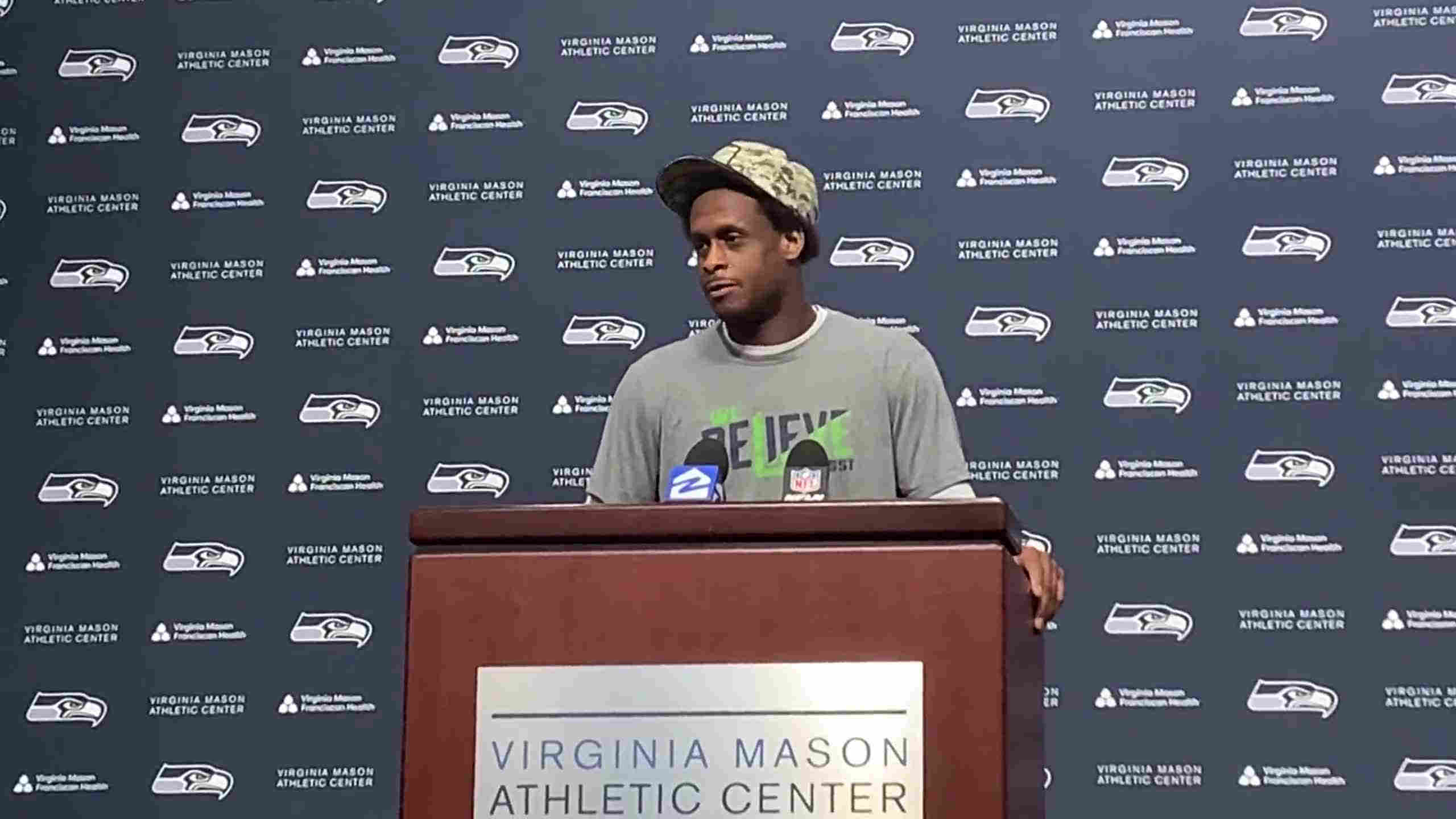 Seahawks Geno Smith Wowed By Offseason Workout Pal Michael Penix Jr