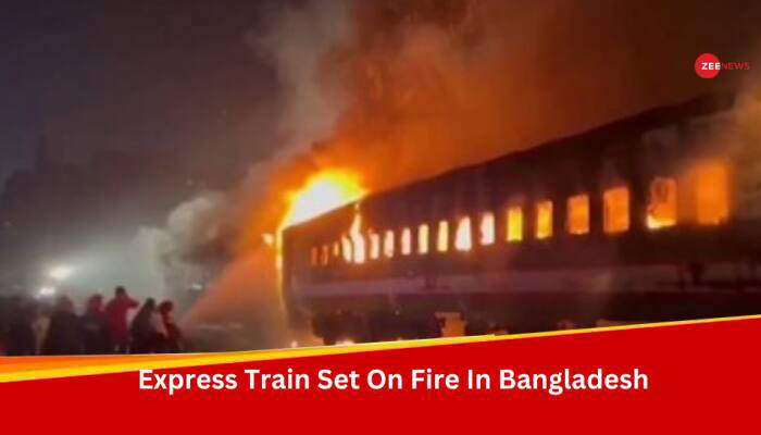 Tragic Train Fire In Bangladesh Claims 4 Lives Police Suspect Planned