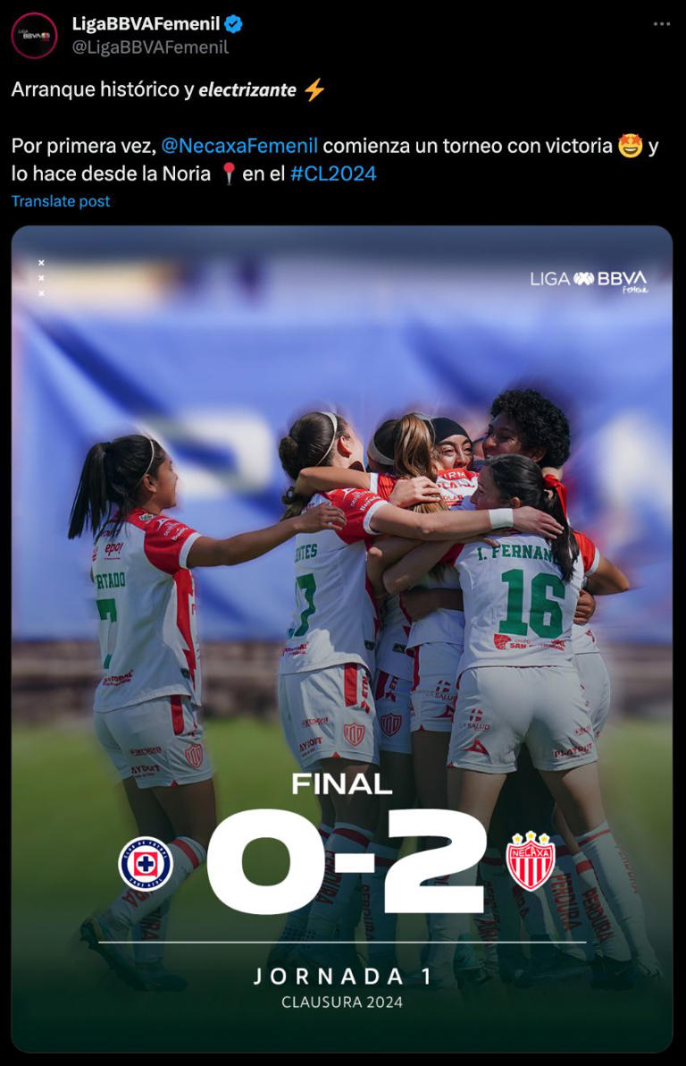 ¡con El Pie Izquierdo Cruz Azul Femenil Cayó En Su Debut En El