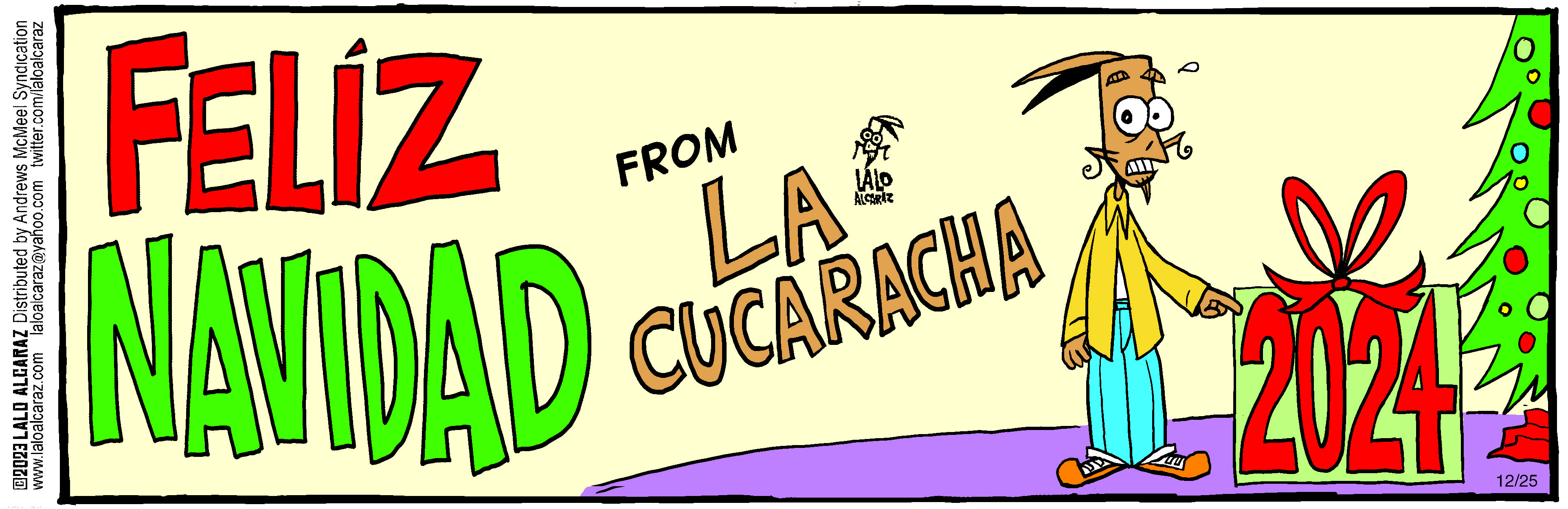 La Cucaracha By Lalo Alcaraz