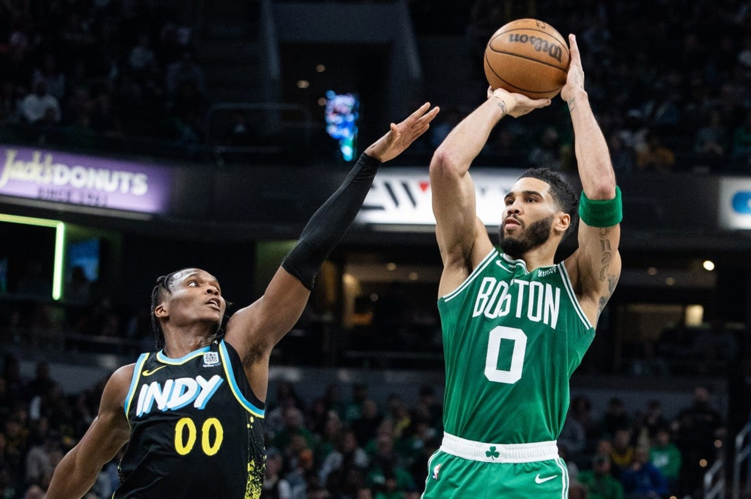 Jayson Tatum Shines As Celtics Take Down Pacers