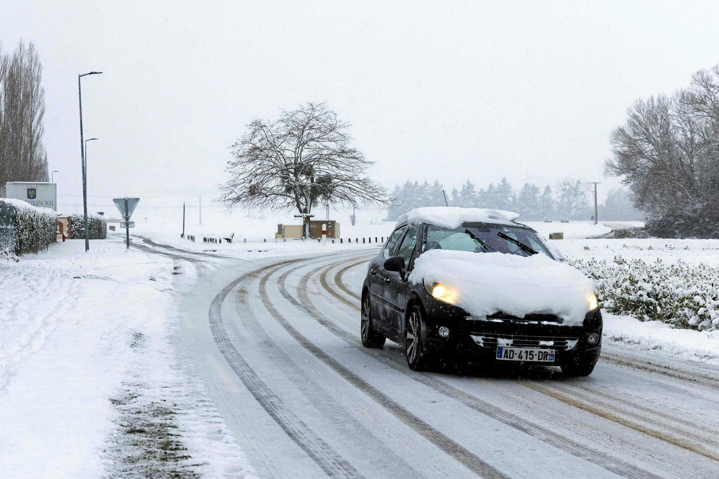 Météo De Fortes Chutes De Neige Attendues En France Mercredi