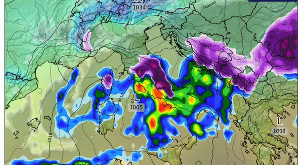 Meteo Neve Anche A Bassa Quota Vento Temporali E Crollo Delle